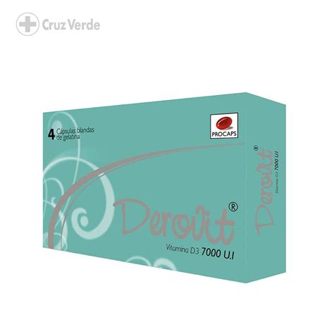 Derovit Cbg 7000ui 8 Capsula Gel