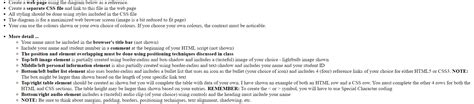 Create A Web Page Using The Diagram Below As A Chegg