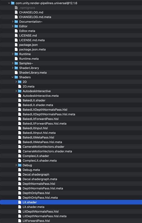 URP Lit Shader Error Unity Engine Unity Discussions