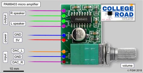 Pam8404 Audio Amplifier Module Arduino Collegeroad Online