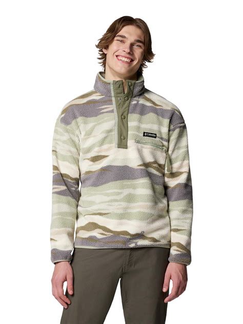 Polar Hombre Helvetia Snap Fleece Beige Columbia Columbia Chile