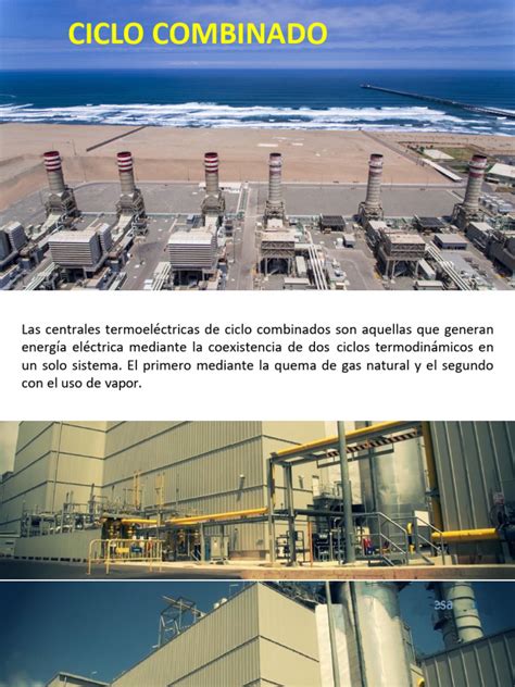 Ciclo Combinado Pdf Gas Natural Vapor