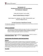 cf declaration professional practice.doc - Declaration of Professional Practices and Procedures ...