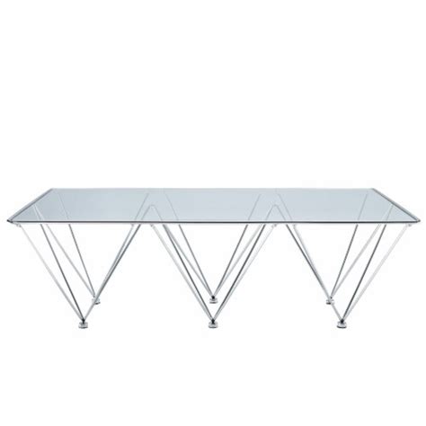 Prism Rectangle Coffee Table Clear 1 Kroger