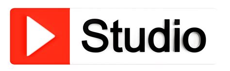 YouTube Studio Icon App For Management Statistics Reports And Uploading