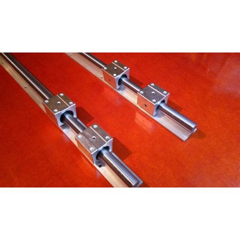 SBR25 Linear Guide 2 Pcs SBR25UU Linear Bearing 4pcs Set