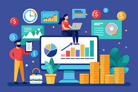 A Team Collaborates On Income Analysis Using Charts And Graphs In A