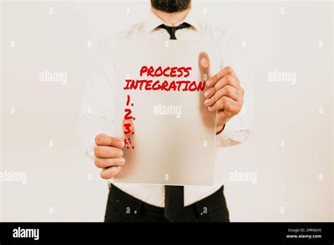 Text Showing Inspiration Process Integration Conceptual Photo Connectivity Of Systems Services