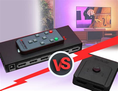 Hdmi Splitter Vs Hdmi Switch What Is The Difference And Their Uses