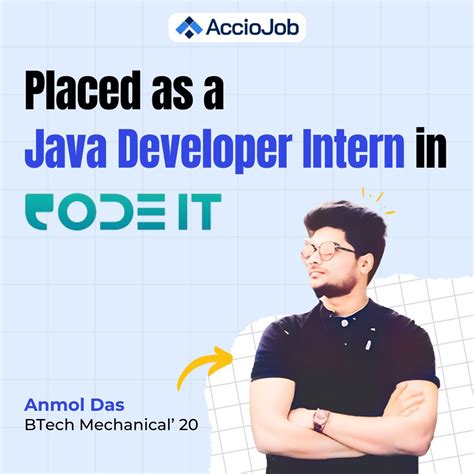 Acciojob On Linkedin Acciojob Career Java Developer Backend