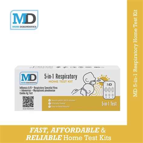 Md 5 In 1 Respiratory Home Test Kit — Mohs Online