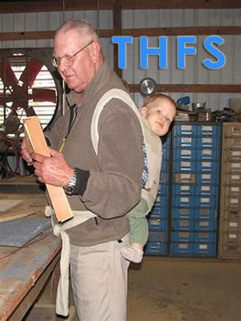 Oh Hai Grandpa Too Hot For Stroller