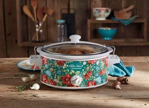 Pioneer Woman 6 Quart Portable Vintage Floral 33362 Slow Cooker Review