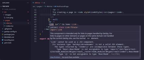Link Cannot Be Used As A Jsx Component When Creating A New