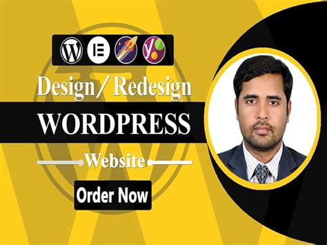 Design Redesign Clone Or Revamp Wordpress Website With Elementor Pro