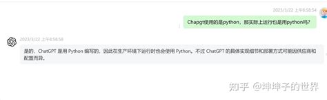 chapgt使用的是python，那实际上运行也是用python吗？可以有大佬解答一下吗？ 知乎