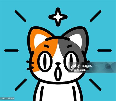 A Cute Cat Meows Confidently And Powerfully High Res Vector Graphic Getty Images