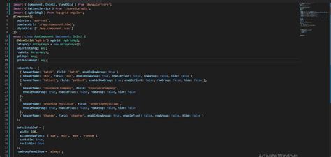Angular Ag Grid Column Row Grouping On Dropdown Selection Stack