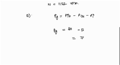 Induction Motor Assignment A Phase Induction Motor Having A Synchronous Speed Of Rpm