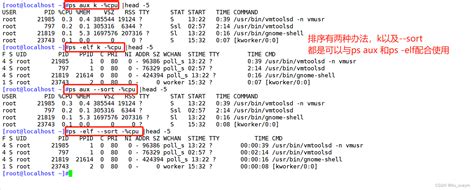 【linux】进程管理命令，了解运维的五大性能监测查看系统进程的命令有哪些呢 Csdn博客