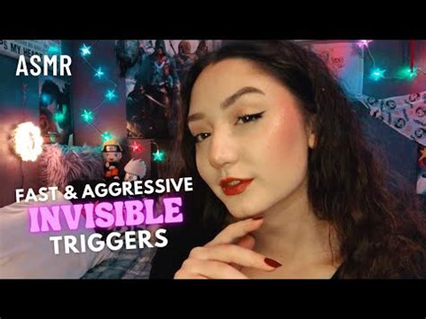 ASMR FAST & AGGRESSIVE INVISIBLE TRIGGERS
