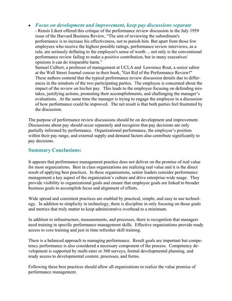 Value Promise Of Performance Management Pdf