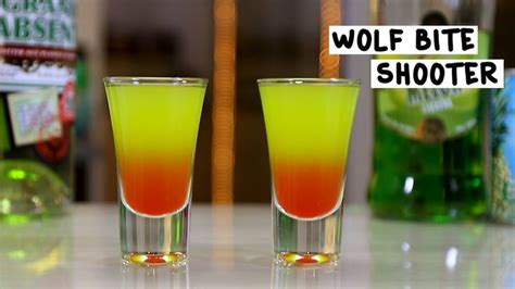 Wolf Bite Shooter Cocktail Recipe Recipe Shots Alcohol Recipes