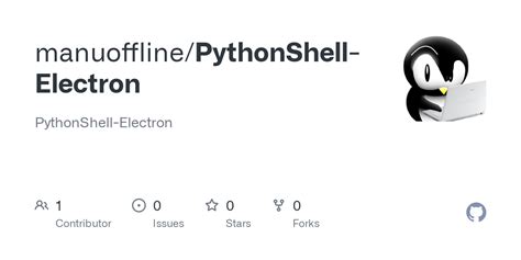 Github Manuofflinepythonshell Electron Pythonshell Electron
