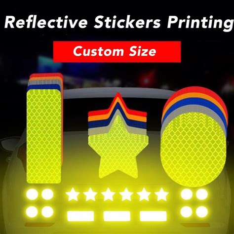 Reflective Stickers Custom Reflective Stickers Reflective Sticker
