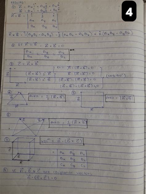 Vectors Physics Complete Notes Rjeeneetards