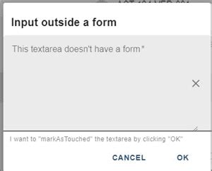 AngularJS Angular Is There A Way To MarkAsTouched A Field Without A Form CodeBugFixer