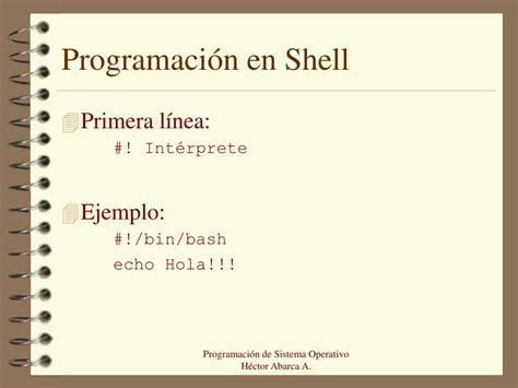 Ppt Programación En Shell Powerpoint Presentation Free Download Id 3259420