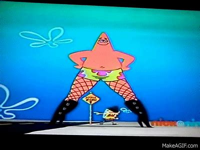 Patrick Star Dancing In Heels