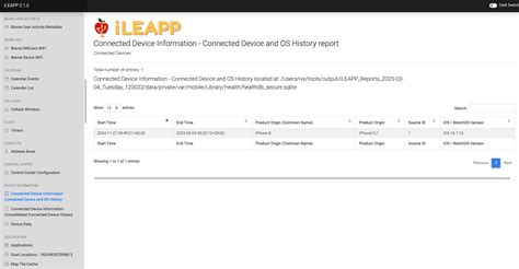 tool review exploring ileapp for ios forensics