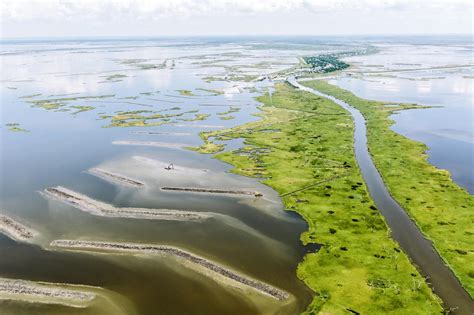 Mississippi River Delta Before And After Katrina