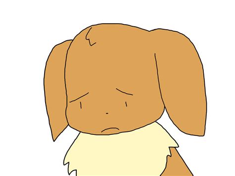 Eevee Sad By Jdesfan3 On Deviantart