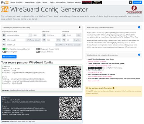 Wireguard Config File Example Ein Beispiel Mit Allen Optionen