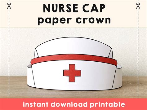 Nurse Cap Printable Printable Free Templates