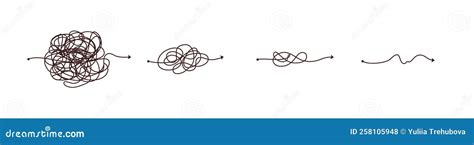 simple line and complex easy way scribble doodle chaos mindset