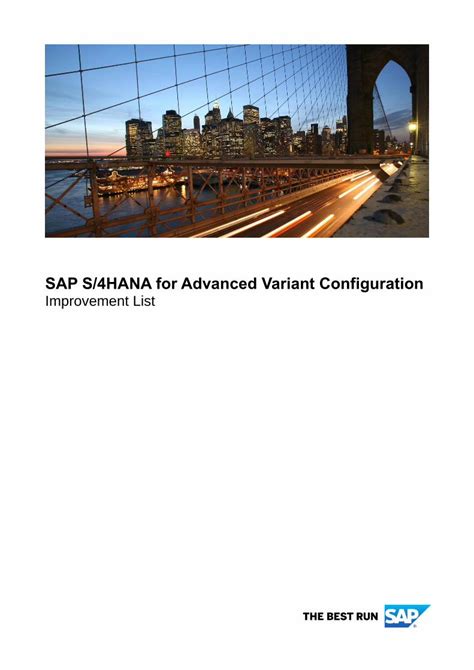 Pdf Sap S 4hana For Advanced Variant Configuration Dokumen Tips