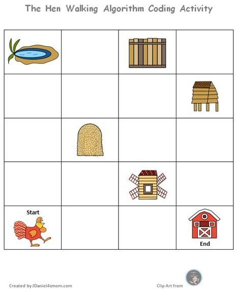 The Color Version Of The Hen Walking Algorithm Based On Rosies Walk