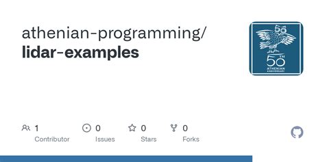 Github Athenian Programminglidar Examples