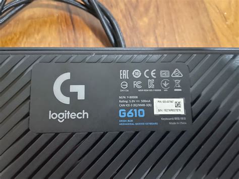 Logitech G Mechanical Keyboard Computers Tech Parts Accessories Computer Keyboard On