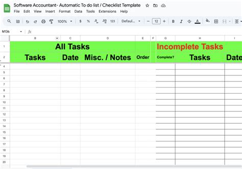 Top Free Google Sheets Task List Templates To Do List