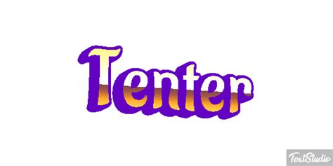 Tenter Word Animated  Logo Designs
