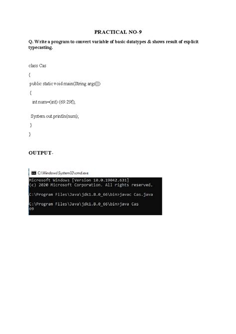 9 java computer science hl practical no q write a program to