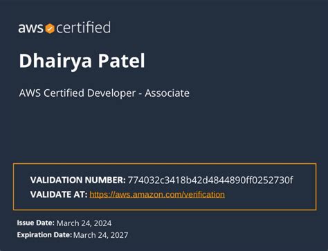 Aws Cloudcomputing Devloper Certification Careergrowth Devops