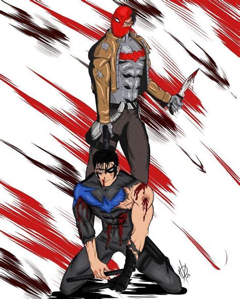 Red Hood Vs Nightwing Nightwing Nightwingobsession Grayson Robin