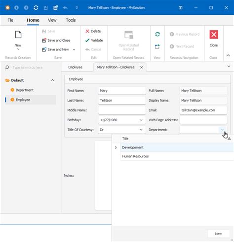 Configure A One To Many Relationship Xaf Cross Platform Net App Ui