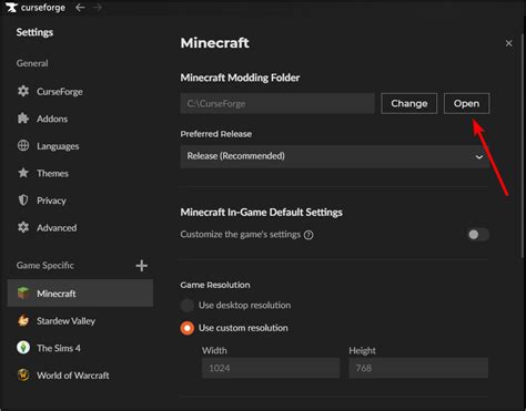 how to move your minecraft modding folder curseforge support